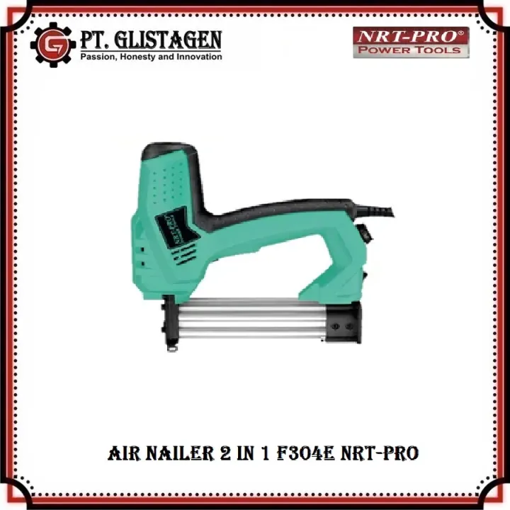 Air Nailer Electric NRT PRO F304E 2in1 / Mesin Paku Tembak Listrik With Safety Lock | Lazada ...