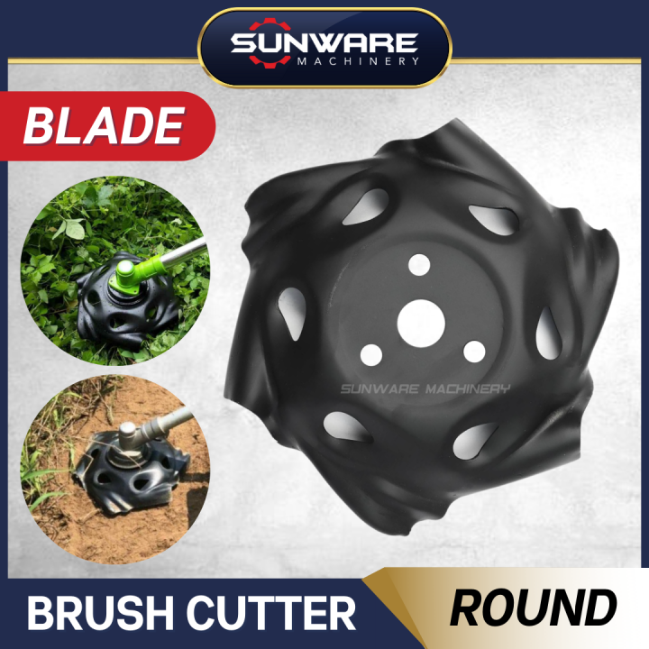 Brush Cutter Blade Mata Pisau Bulat Mesin Rumput Round Type Edge Wheels ...