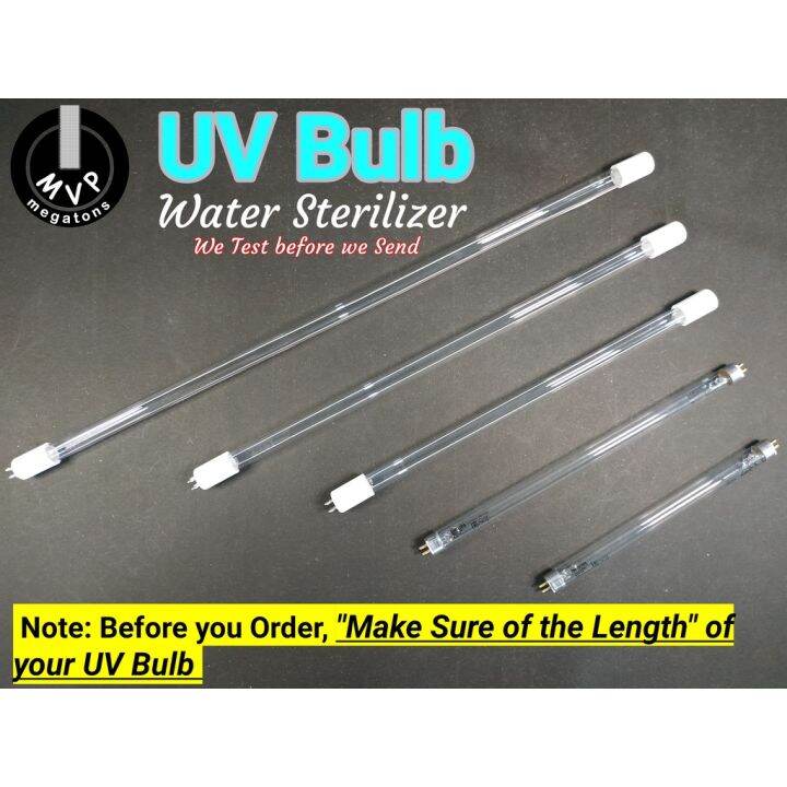 UV Bulb Water Sterilizer Filter Ultraviolet Disinfection Replacement Lamp 4-Pin & 2-Pin | Lazada PH