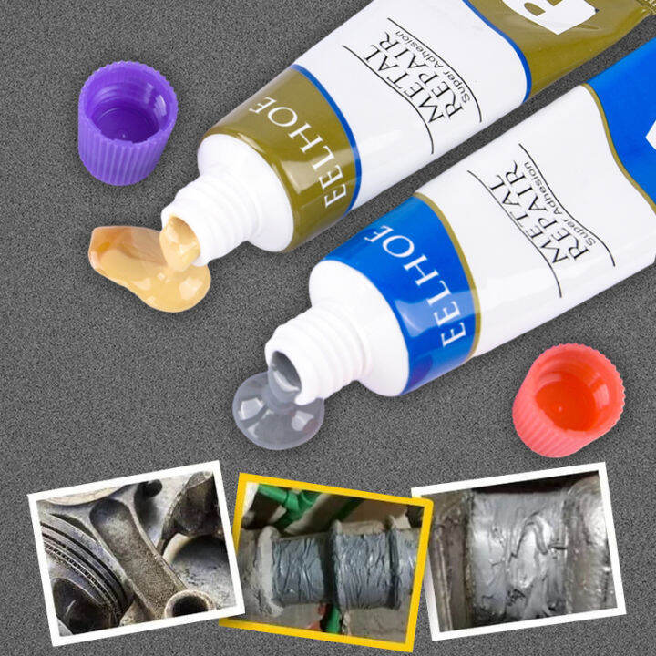 Metal Super Glue Waterproof Industrial Repair Paste Welding Glue Heat ...