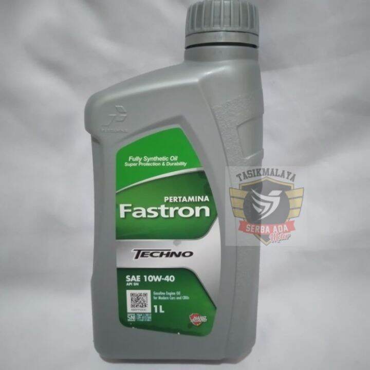 OLI PERTAMINA FASTRON TECHNO 10W-40 1 LITER ASLI | Lazada Indonesia