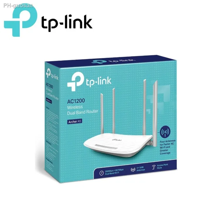 New Tp-Link Archer A5 AC1200 Wireless Dual Band Router ♛⊙ | Lazada PH