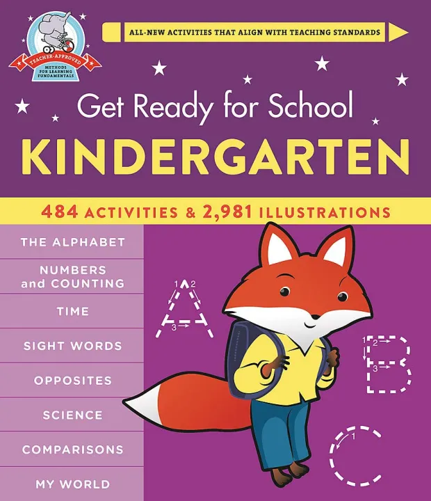 (New) Get Ready for School: Kindergarten หนังสือใหม่พร้อมส่ง | Lazada.co.th