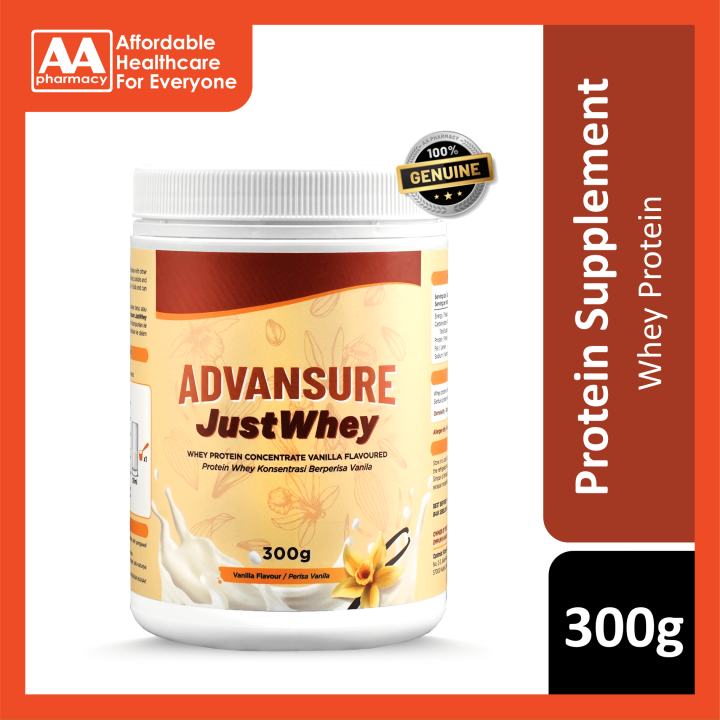 [NEW!] Advansure Just Whey 300g | Lazada