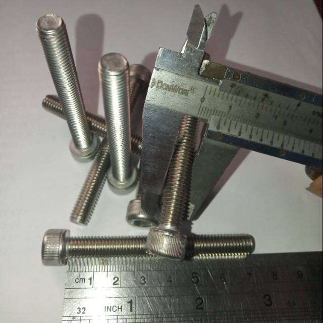 Baut L M8 X 70 (7cm)stainless 304 | Lazada Indonesia