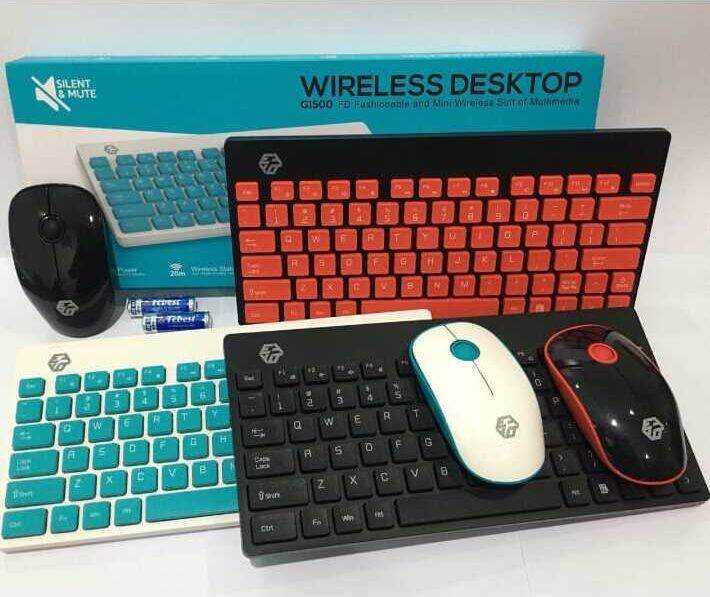 Keyboard Mini Mouse Wireless Eyota G1500 Silent Click | Lazada Indonesia