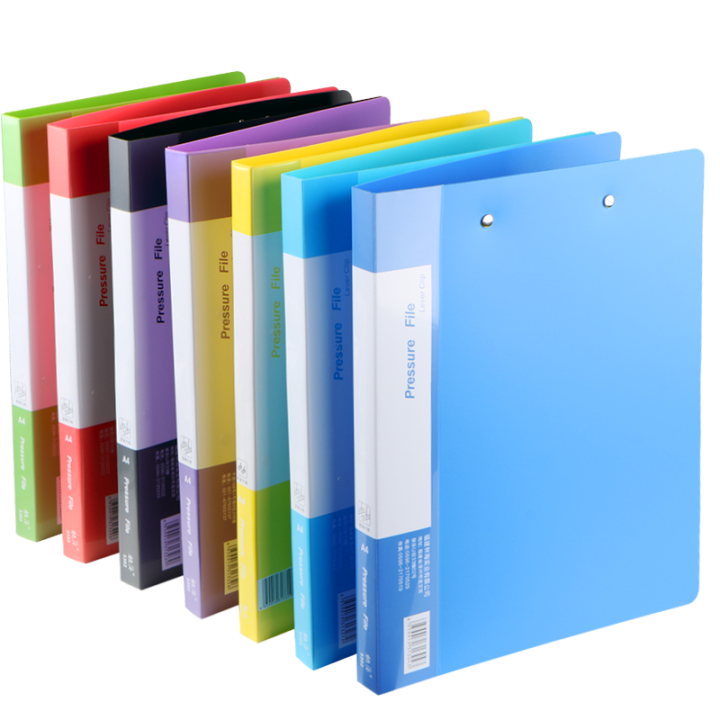 Five A4 single and double strong folder boards, multi-layer student ...