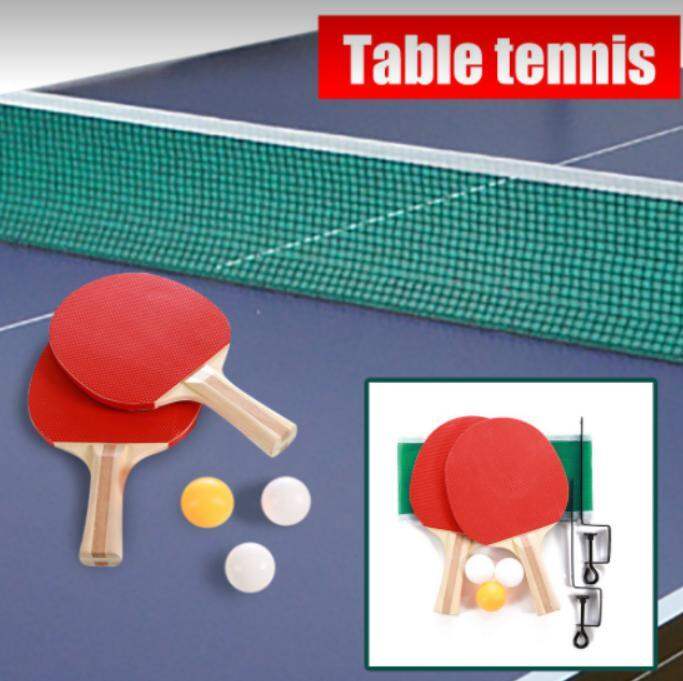 Ping Pong Table Tennis Racket Ping Pong Paddle Set with 2 Bats and 3 ...