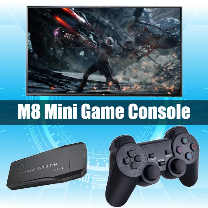 M8 mini game console New Video Game Console PS1 M8 Wireless HDMI HD ...