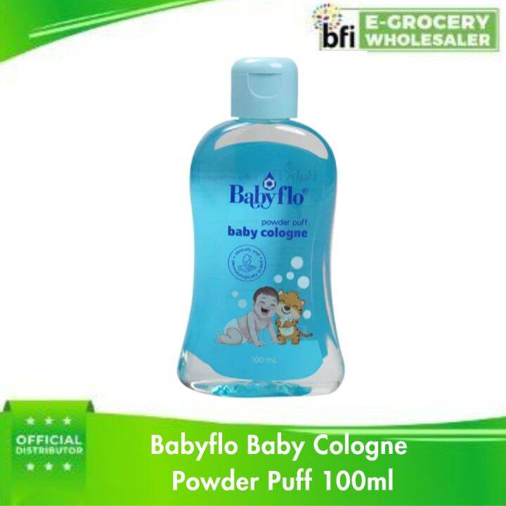 BFI-Grocery Babyflo Baby Cologne Powder Puff 100ml [SAME-DAY AVAILABLE ...