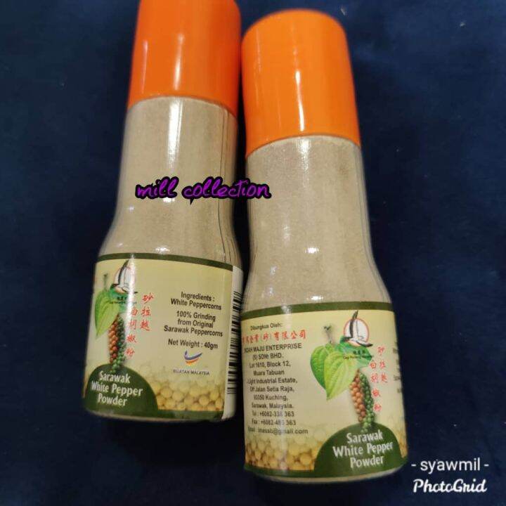 Sarawak White Pepper Powder / Serbuk Lada Putih Sarawak 40g | Lazada