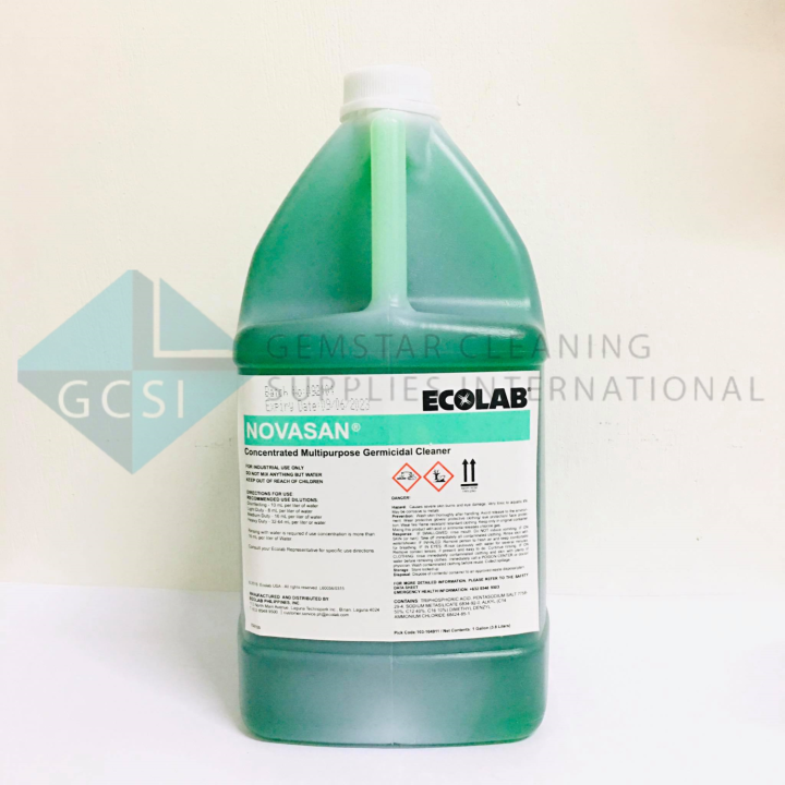 Novasan (Ecolab) Concentrated Multipurpose Disinfectant Cleaner | Lazada PH