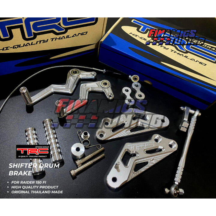 RAIDER 150 CARB AND FI SHIFTER DRUM BRAKE TRC ORIGINAL MADE IN THAILAND ...