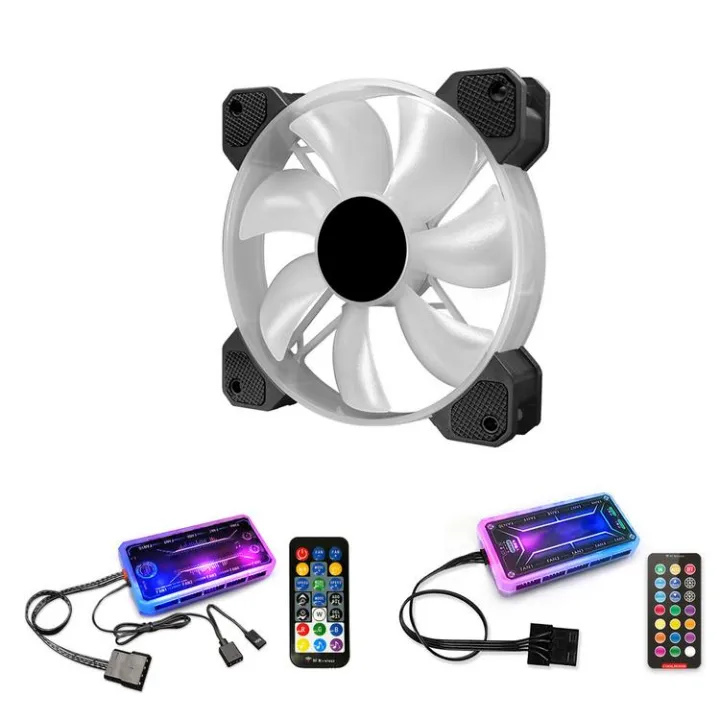 PC Fans Slim Mini 120mm PC Case Fan for Cooling Gaming PC 6 Pin ...