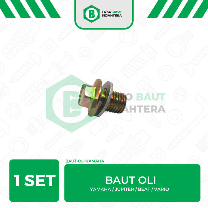 BAUT-BAUD TAP-TUTUP OLI MESIN BAWAH YAMAHA RX-KING/F1ZR-FORCE ONE/VEGA ...
