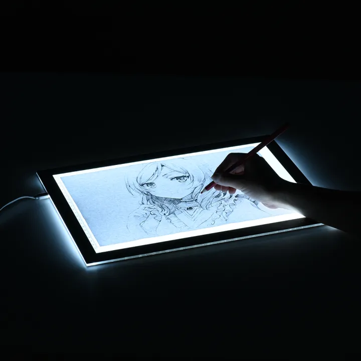 Huion L4S Protable Ultra-thin LED Light Pad Acrylic Panel LED Drawing ...