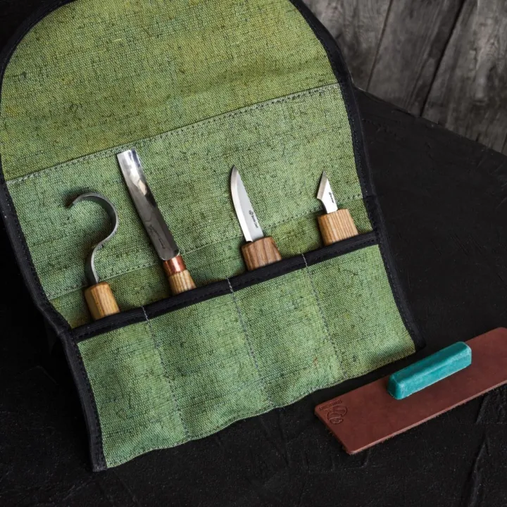 Beavercraft S49 Wood Carving Tool Set for Spoon Carving With Compact ...