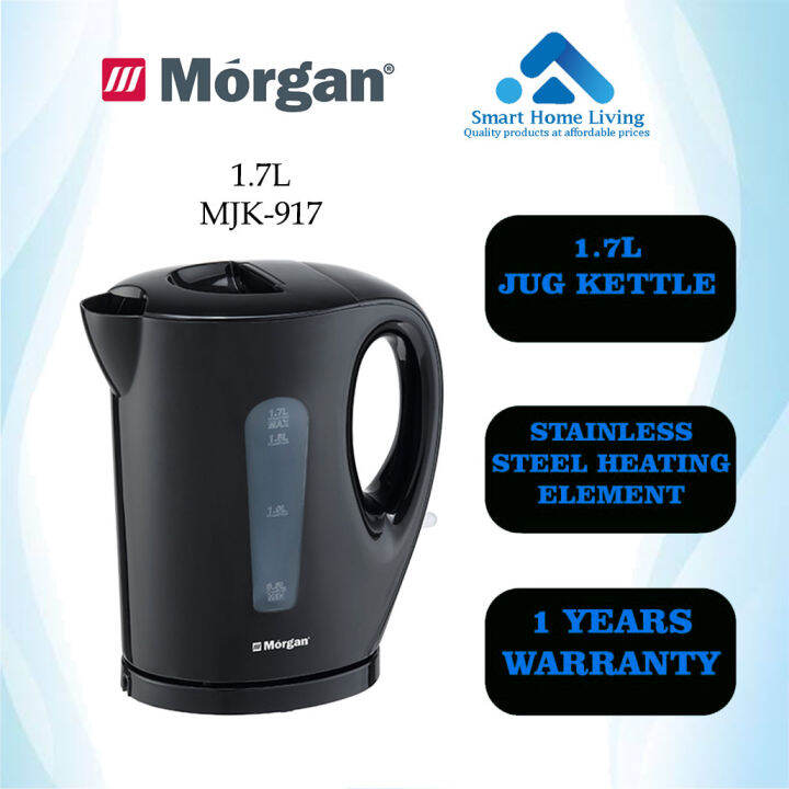 Morgan 1.7L Electric Jug Kettle MJK-917 | Lazada