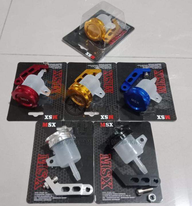 Tabung Minyak Rem Warna GOLD Universal Botol Oli Rem Motor Beat Mio ...