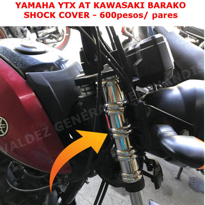 Yamaha YTX 125 Front TELESCOPIC Cover Stainless Pair with Ring | Lazada PH