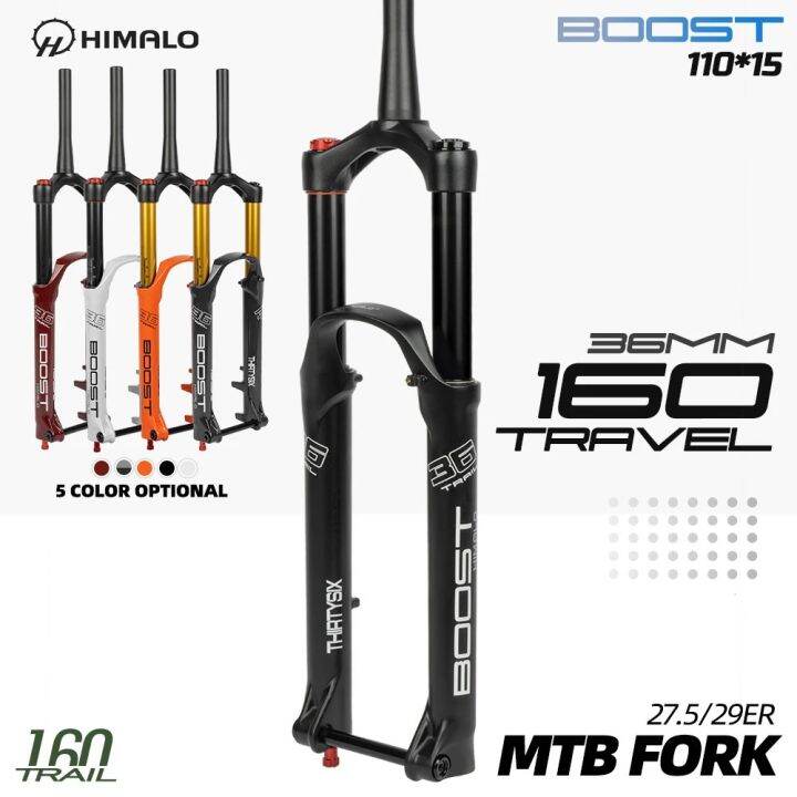 HIMALO Suspension Fork DH AM DownHill Thru Axle Boost Fork Rebound ...