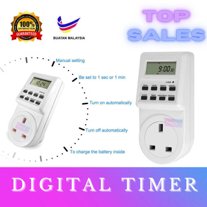ORIGINAL Programmer Timer Plug In Timer Digital Timer 24hour Timer ... ORIGINAL Programmer Timer Plug In Timer Digital Timer 24hour Timer ...