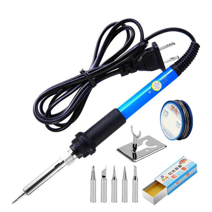1Set Mini Soldering Iron Adjustable Temperature Electric Solder Iron ...