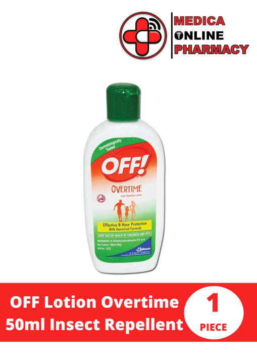 OFF Lotion Overtime 50ml Insect Repellent | Lazada PH