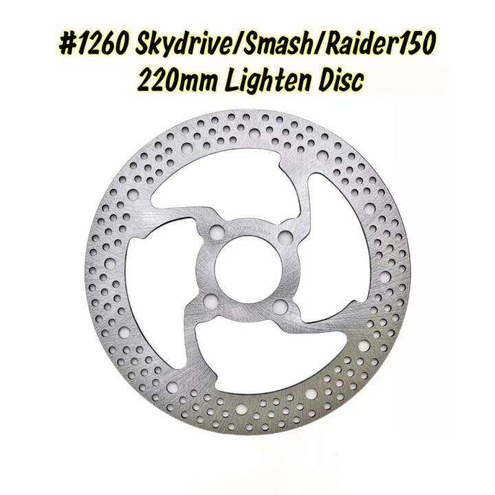 Disc Plate For Smash / SKYDRIVE 220MM LIGHTEN DISC | Lazada PH