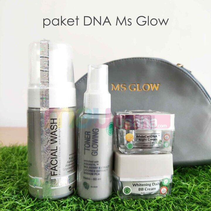 Ms Glow Paket White Cell DNA Whitening WhiteCell MSGlow | Lazada Indonesia
