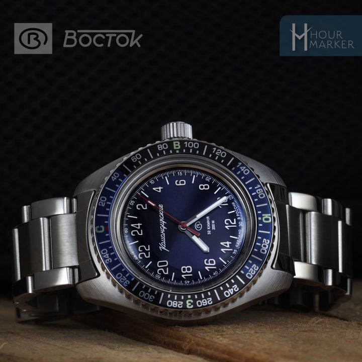 [Sold out] Vostok (Boctok) Komandirskie 030935 - 24hr Automatic Watch ...