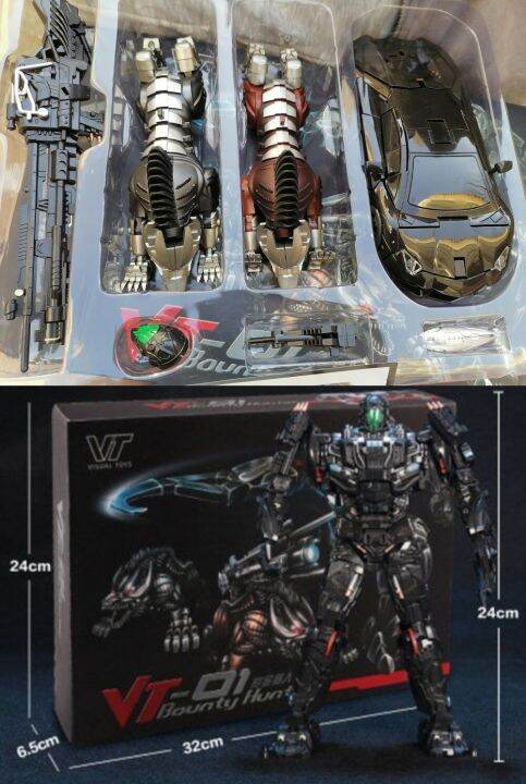 ของเล่นแปลงร่างแบบ Lockdown ตุ๊กตาขยับแขนขาได้ VT01 VT-01 UT R01 BSL ...