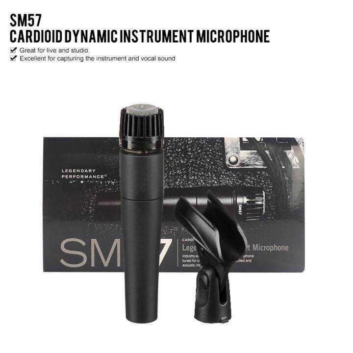 【A HOT】 SM57-LC Instrument Microphone Mic Dynamic for Shure SM57 ...