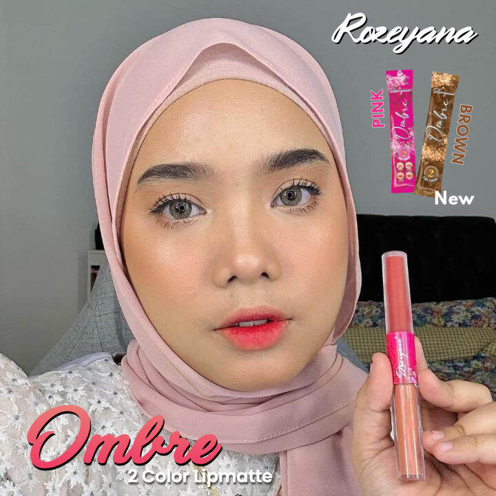 Rozyana Lipmatte / Rozeyana Ombre Lipmatte / Rozyana Roslan 2 Color ...
