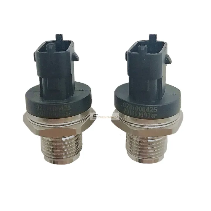 Excavator accessories Komatsu PC200-8 fuel common rail pressure sensor ...