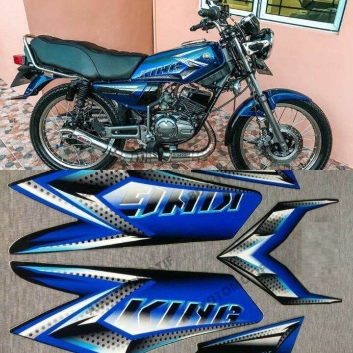 Stiker Sticker Striping rx king 2008 biru Murah | Lazada Indonesia
