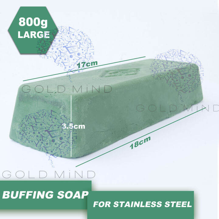 Buffing Soap for Stainless Steel Large Size (800G) - Gold Mind Everyday ...
