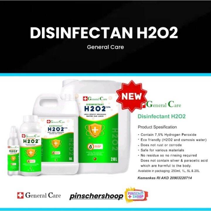 H2O2 Pehidrol 1 Liter General Care Aroma Fruity | Lazada Indonesia