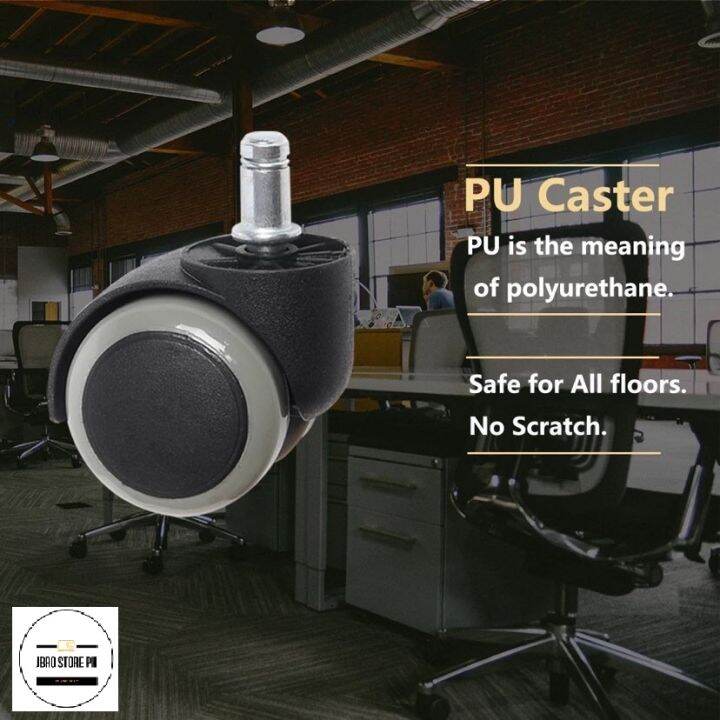 1pc Replacement Computer Gaming / Office Chair Caster Wheel spare parts ...