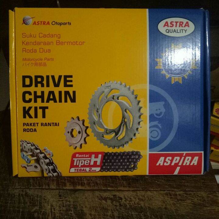 paket gir dan rantai revo absolute blade revo fi tipe H gearset revo ...