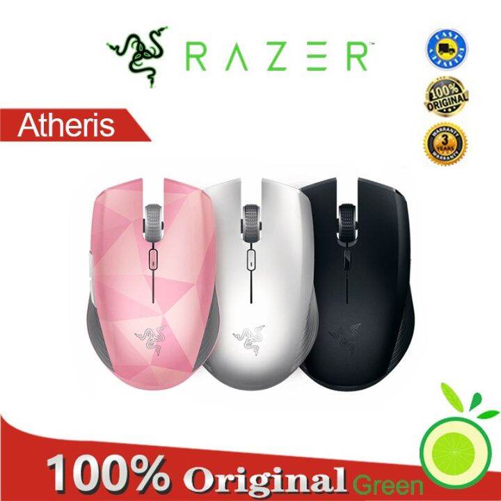 Razer Atheris Bluetooth Mouse 2.4g Wireless Mouse Dual Mode Mercury ...