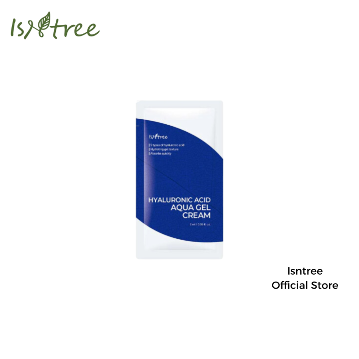 Isntree Hyaluronic Acid Aqua Gel Cream [Sample Sachet] | Lazada PH