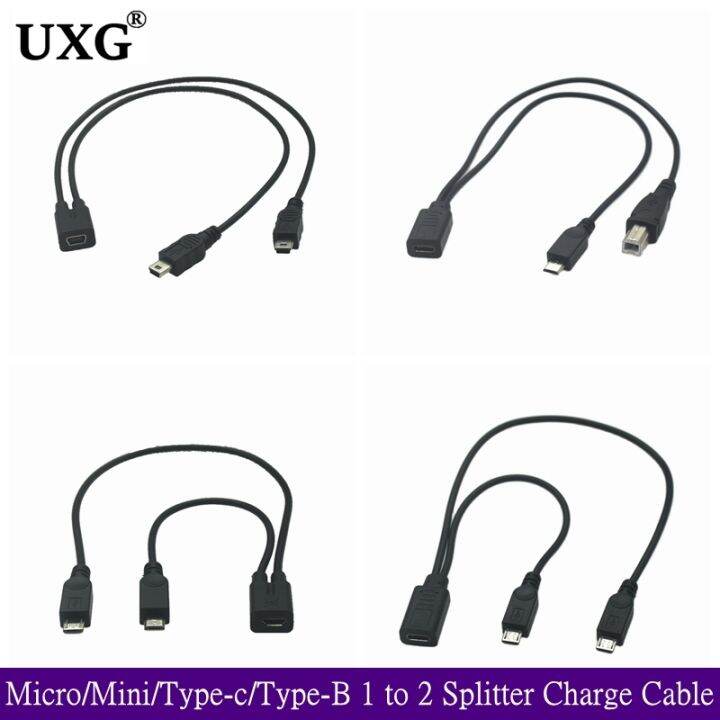Type-c USB 3.1 Micro USB 1 Female to Micro Mini USB Type-c Type B Male ...