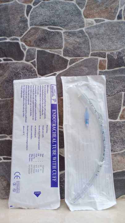 Endotracheal Tube With Cuff ETT Endo Tracheal Tube Endo Traceal Tube ...