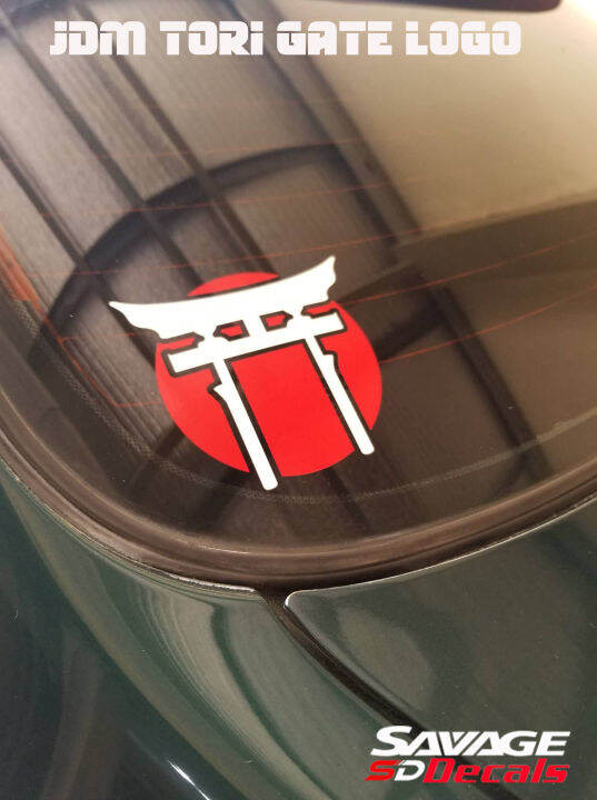 Japan Tori Gate Sticker logo | Lazada PH