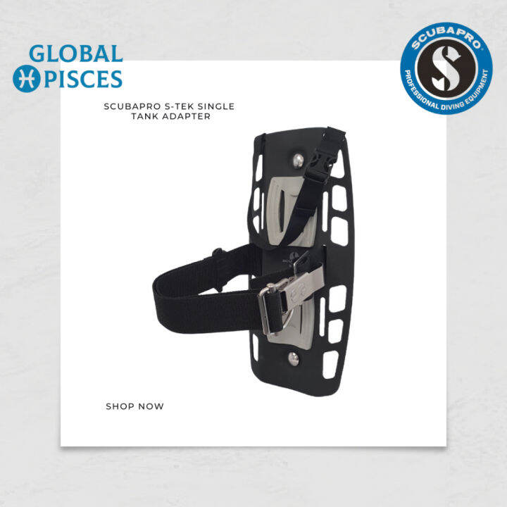 SCUBAPRO S-TEK Single Tank Adapter - Reliable and Easy-to-Use Tank ...