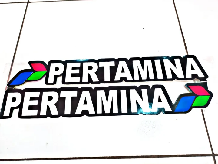 STIKER PERTAMINA panjang 32cm/LEBAR 5CM/STIKER MotoGP 46 PANJANG 30CM ...
