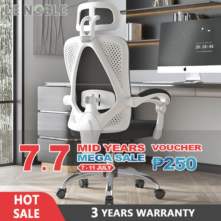 LENOBLE：S72 Office Chair Ergonomics chair Computer Chair Gaming Chair High Back 360 Rotat Lounge ...