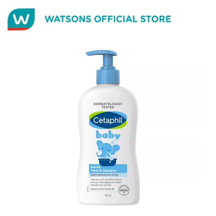 CETAPHIL Baby Wash and Shampoo Pump Bottle 400ml | Lazada PH