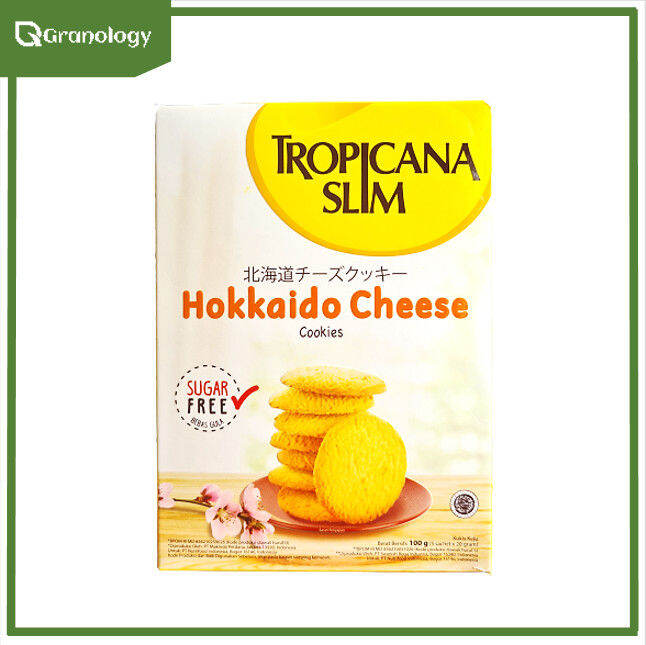 Tropicana Slim Korean Hokkaido Cheese Cookies 1 Box 5 Sachet | Lazada ...